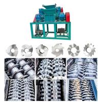 China 15-24RPM Tire Shredder for Waste Plastic Crusher High Output Scrap Shredder Machine for sale