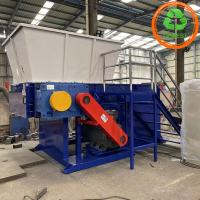 China Scrap Shredder Machine for Textile Single Shaft Shredding in Manufacturing Plant for sale