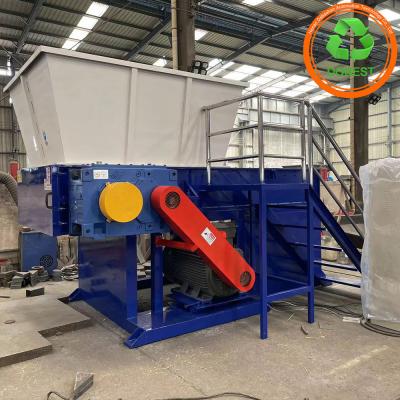 China Scrap Shredder Machine for Textile Single Shaft Shredding in Manufacturing Plant for sale