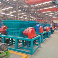 China Double Shaft Plastic Shredder for Recycling Metal Scraps and Waste Tires Long Lasting for sale