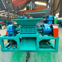 China Efficiently Recycle Wood Plastic Metal Electronic Waste with Our Dual-Shaft Shredder for sale