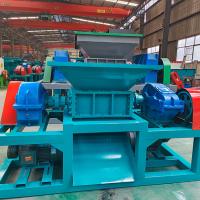 China Waste Tyre Shredding Machine with 600kg/h Capacity at Manufacturing Plant for sale