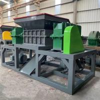 China Waste Tyre Shredding Machine with 600kg/h Capacity at Manufacturing Plant for sale