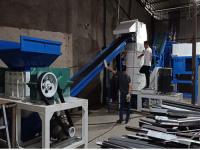 China High Output Waste Aluminum Alloy Doors And Windows Separator Equipment for 800-1000KG for sale