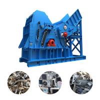 China Waste Treatment Hammer Crusher for Car Crushing Copper Aluminum Can Recycling Machine for sale