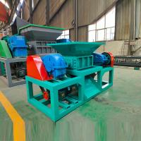 China Industrial Double Shaft Shredder Machine for Scrap Cardboard and Metal Weight 1400 kg for sale