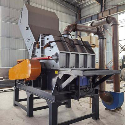 China 1500 kg/h Double Shaft Industrial Metal Crusher for Aluminum and Iron Scrap Shredding for sale