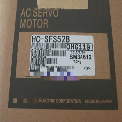 China Mitsubishi HC-SFS52B AC Servo Motor 3 PHASE 3.2A 126V 2000RPM NEW for sale