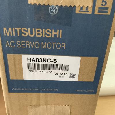 China Mitsubishi HA83NC-S AC Servo Motor 3 PHASE 1 KW 141 V 3000 RPM 5.2 A CIB NEW AND ORIGINAL GOOD PRICE for sale