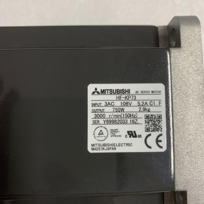 China Mitsubishi HF-KP73 AC Servo Motor 3 PHASE 750W 106V 3000RPM NEW for sale