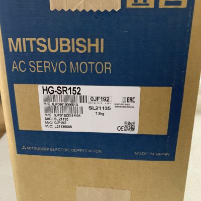 China Mitsubishi HG-SR152 AC Servo Motor 3 PHASE 1.5KW 112V 2000RPM 0-167HZ MEDIUM CAPACITY 9.4A NEW AND ORIGINAL GOOD PRICE for sale