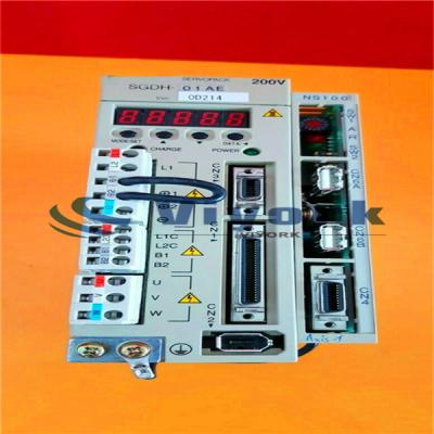 China Yaskawa SGDH-01AE Industrial Servo Drive 50 / 60HZ 200 - 230VAC INPUT 2AMP NEW for sale