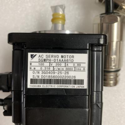 China Yaskawa SGMPH-01AAA61D AC Servo Motor 200V 100W 0.89A 3000RPM NEW for sale