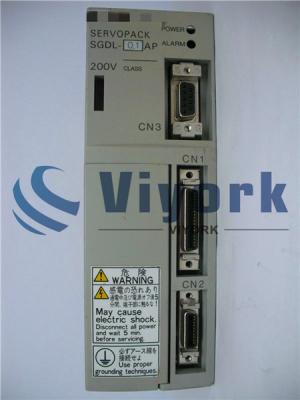 China Yaskawa SGDL-01AP Industrial Servo Drive 50 / 60HZ 200 - 230VAC INPUT 2.5AMP for sale