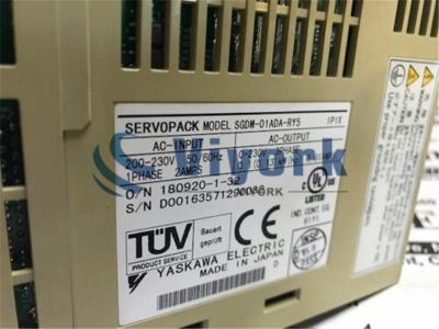 China Yaskawa SGDM-01ADA-RY5 Industrial Servo Drive 50 / 60HZ 200 - 230VAC INPUT 2AMP for sale