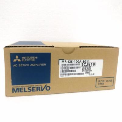 China Mitsubishi MR-J2S-100A-S011 AC SERVO AMPLIFIER 1 YEAR 50/60HZ NEW for sale
