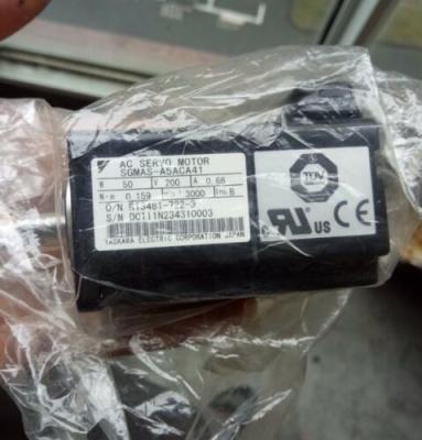 China Yaskawa SGMAS-A5ACA41 AC SERVO MOTOR 50W 200V 0.66A 3000RPM NEW for sale