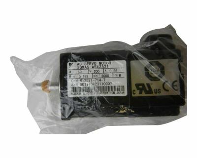 China Yaskawa SGMAS-06A2A21 AC SERVO MOTOR 400W 200V 2.6A 3000RPM NEW for sale