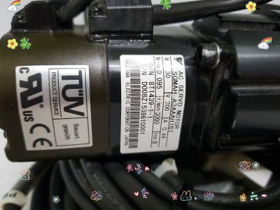 China Yaskawa SGMAH-A3AAAH761 AC SERVO MOTOR 30W 200V 3000RPM 0.44A NEW for sale