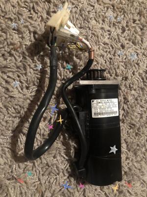 China Yaskawa SGMAH-A5A2A-YR11 AC SERVO MOTOR 50W 200V 3000RPM 0.64A NEW for sale