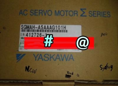 China Yaskawa SGMAH-A5AAAG101H AC SERVO MOTOR 50W 200V 3000RPM 0.64A NEW for sale