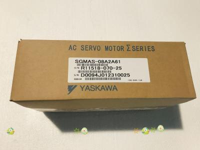 China Yaskawa SGMAS-08A2A61 AC SERVO MOTOR 750W 200V 3000RPM 5.4A NEW for sale