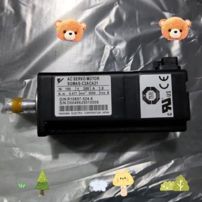 China Yaskawa SGMAS-C2ACA41-E AC SERVO MOTOR 150W 200V 3000RPM 1.8A NEW for sale