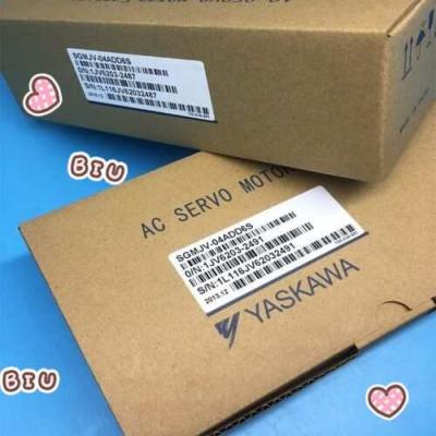 China Yaskawa SGMJV-04ADAB1 AC SERVO MOTOR 2.7A 400W 3000RPM 200V NEW for sale