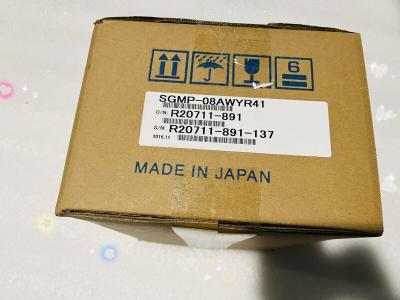 China Yaskawa SGMP-08AWYR12 AC SERVO MOTOR 4.1A 750W 3000RPM 200V NEW for sale
