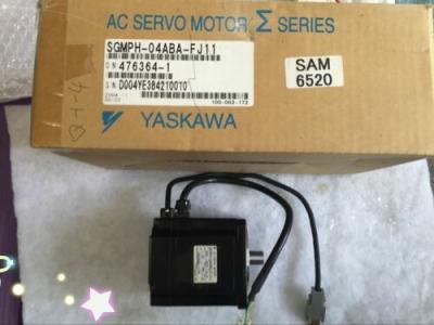 China Yaskawa SGMPH-04ABA-FJ11 AC SERVO MOTOR 400W 3000RPM 200V 2.6A NEW for sale