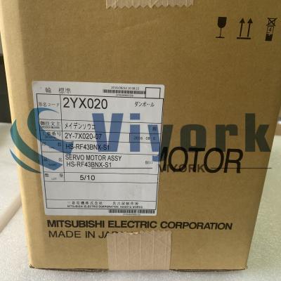 China Mitsubishi HS-RF43BNX-S1 AC Servo Motor 1.5 KW Power With Electromagnetic Brake for sale
