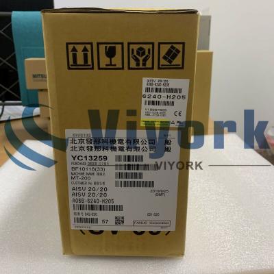 China Fanuc A06B-6240-H205 SERVO AMPLIFIER AISV 20/20 FOR 30I-B SERIES 2-AXIS CNC NEW for sale
