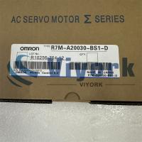 China Omron R7M-A20030-BS1-D AC Servo Motor 200W 3000RPM 0.637NM NEW for sale