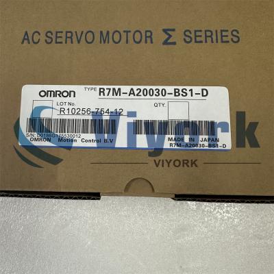 China Omron R7M-A20030-BS1-D AC Servo Motor 200W 3000RPM 0.637NM NEW for sale