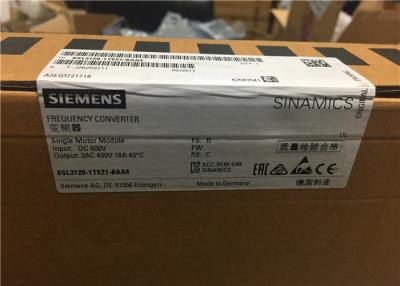 China Siemens 6SL3120-1TE21-8AA4 Variable Frequency Inverter SINAMICS S120 for sale