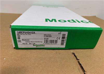 China Schneider MODICON PLC Module 140CPU43412A PROCESSOR 486K RAM 2MEG 2XMB, 1XMB for sale