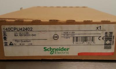 China Schneider Modicon TSX Quantum 140 CPU 424 02 486 CPU 2M 2 X MB+ 140CPU42402 AEG for sale