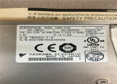 China Yaskawa SGDH-02AE AC Servo Amplifier 200W Torque Speed Or Position Control for sale