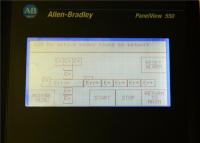 China Allen Bradley 2711-T5A8L1 HMI Touch Screen SER B, REV E, FRN 4.46 PanelView 550 HMI for sale