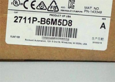 China Monochrome Rockwell Panelview Plus 6 DC RS232 2711P-B6M5D8  One Year Warranty for sale