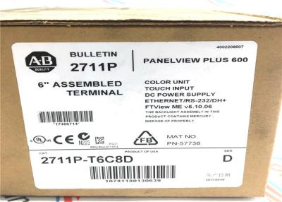 China ALLEN BRADLEY 2711P-T6C8A 2711P-T6C8D SERIES D PANELVIEW PLUS 600 COLOR TOUCH TERMINAL for sale