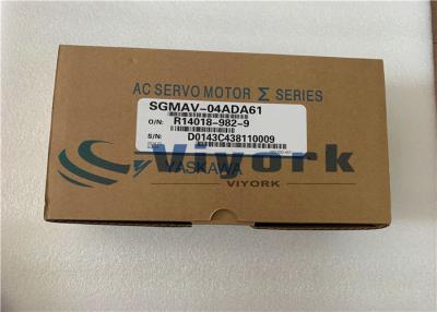 China 2.6A SGMAV-04ADA61 Industrial AC Servo Motor Yaskawa 400W 200V 3000RPM for sale