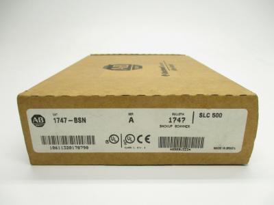 China Allen Bradley 1747-BSN /B SLC 500 Backup Scanner Module Digital Input Output Module for sale