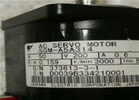 China SGM-A5A314 Yaskawa Sigma-II AC Compact Servo Motor 0.6A 200V 50W 0.07HP for sale