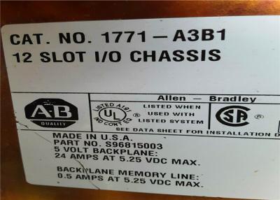 China ALLEN - BRADLEY Input Output Module 1771-A3B 1771-A3B1 Series B 12- Slot I / O Chassis for sale