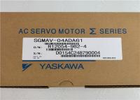 China SGMAV-04ADA61 400W 200V 1.27NM Industrial Servo Motor for sale