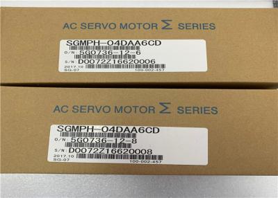 China 1.4A 400W 1.27NM AC Servo Motor SGMPH-04DAA6CD-OY for sale