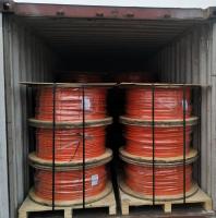 China 0.6/1kV 2C+E XLPE insulated orange circle cable complied with AS/NZS standard for sale