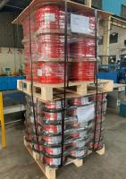 China 0.6/1kV 2C+E XLPE insulated orange circle cable complied with AS/NZS standard for sale
