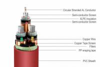 China CU/XLPE/CTS/SWA/PVC Steel Wire Armoured Power Cable MV Copper Cable for sale